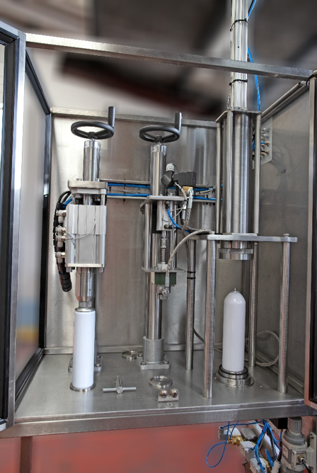 Entry-Level Manual Aerosol Filling Machines - R + R Aerosol Systems Ltd
